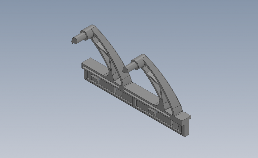 Tandem Pivot Arm, Pitch-45, Black