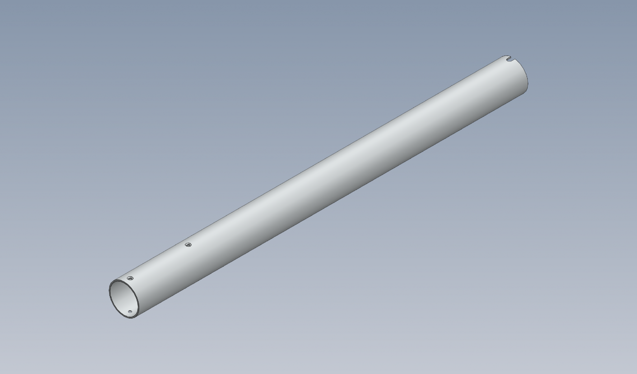 Motor Tube 515 mm, Somfy/Simu, RAL-9005